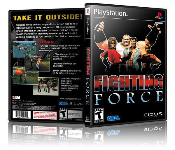 fighting force box art