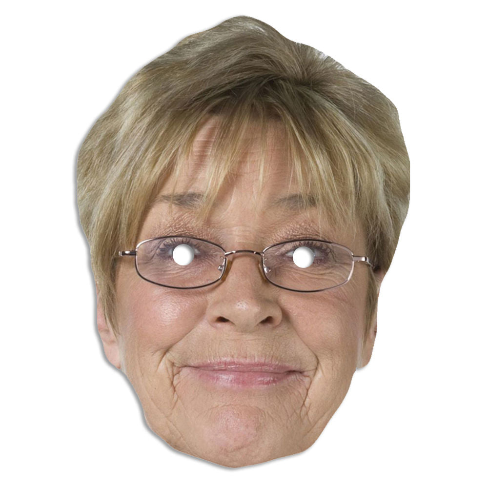 Anne Kirkbride - Deirdre Barlow Celebrity Face Mask Fancy Dress Cardbo