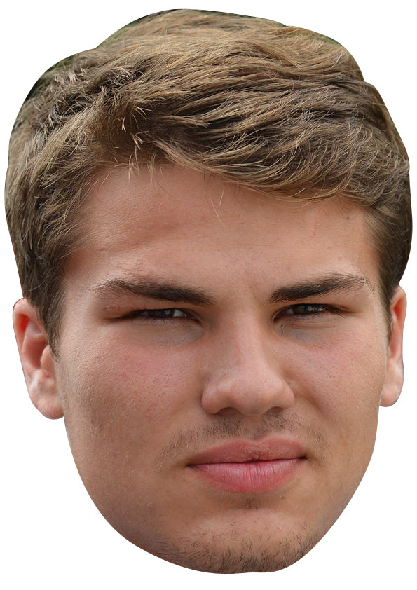Antoine Dupont - Rugby Celebrity Face Mask Fancy Dress Cardboard Costu