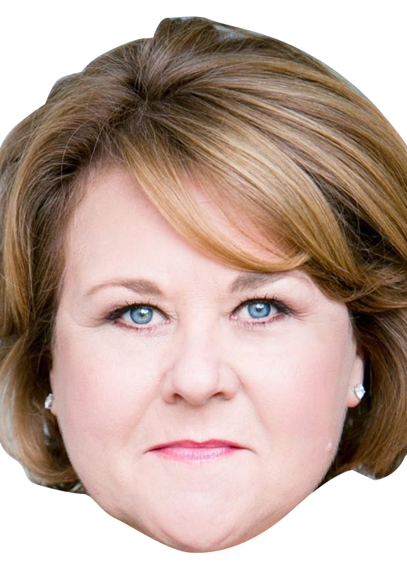 Cilla Battersby - Coronation Street Face Mask Fancy Dress Cardboard Co