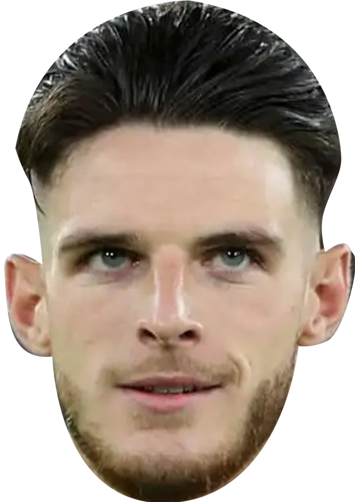 DECLAN RICE - England Euros 2024 Celebrity Party Face Fancy Dress Card