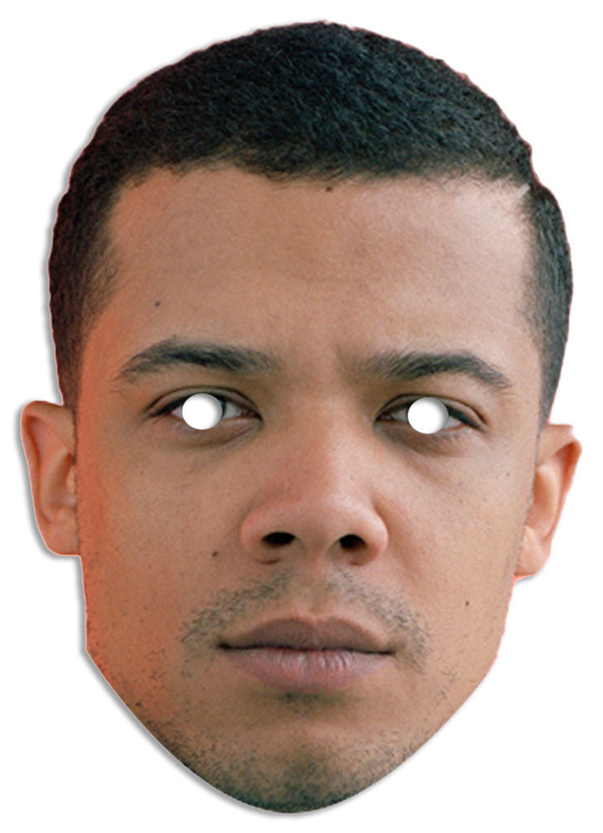 Jacob Anderson - Grey Worm Celebrity Face Mask Fancy Dress Cardboard C