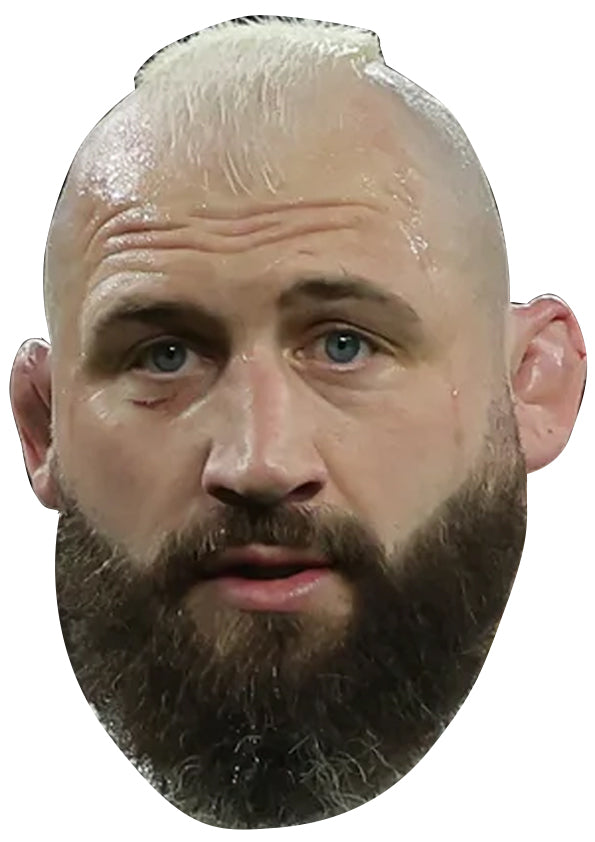 Joe Marler - Rugby Celebrity Face Mask Fancy Dress Cardboard Costume M