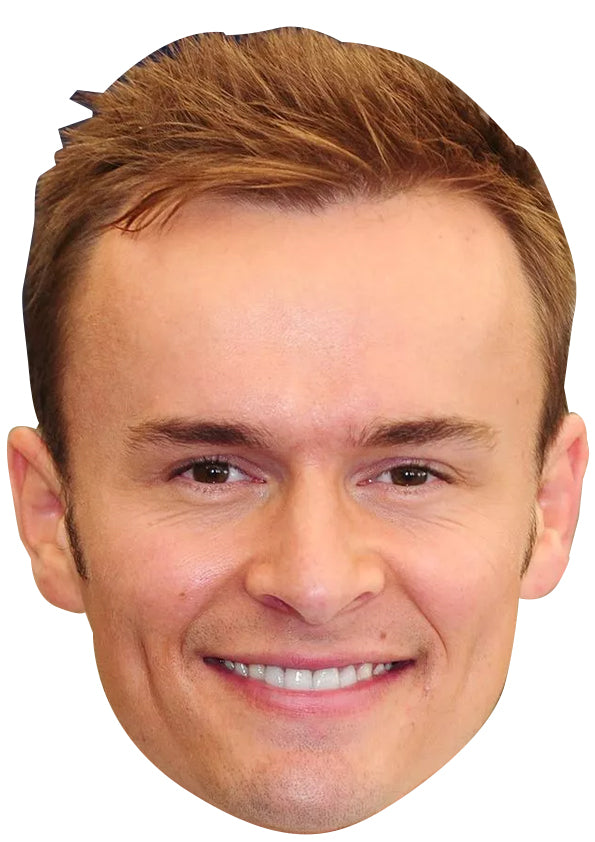 Jon Lee - S Club 7 Celebrity Face Mask Fancy Dress Cardboard Costume M