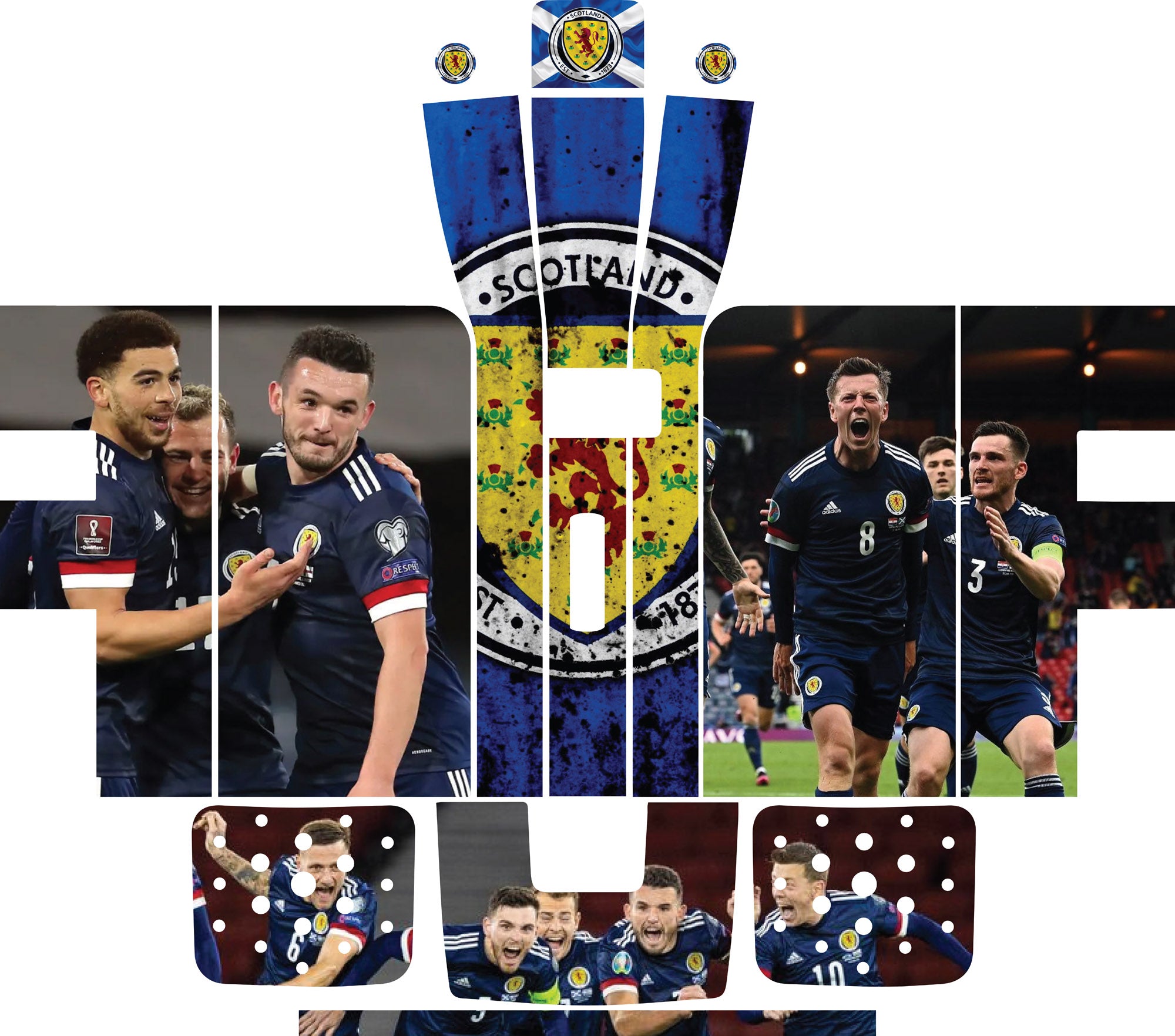 Perfect Draft Maxi Skin - Scotland National Team - Vinyl Sticker