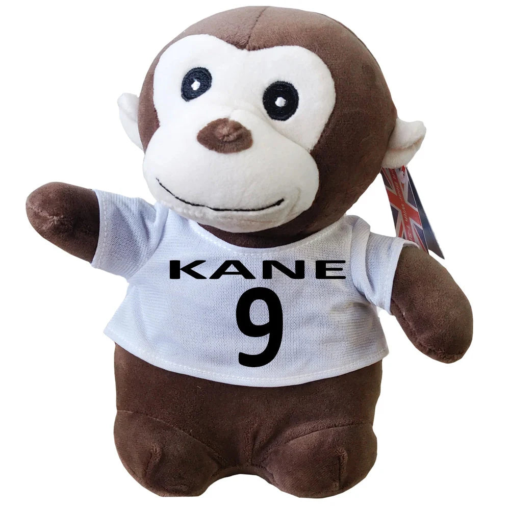 Personalised Teddy Bear Monkey Football Team Player Inspired - Your Te