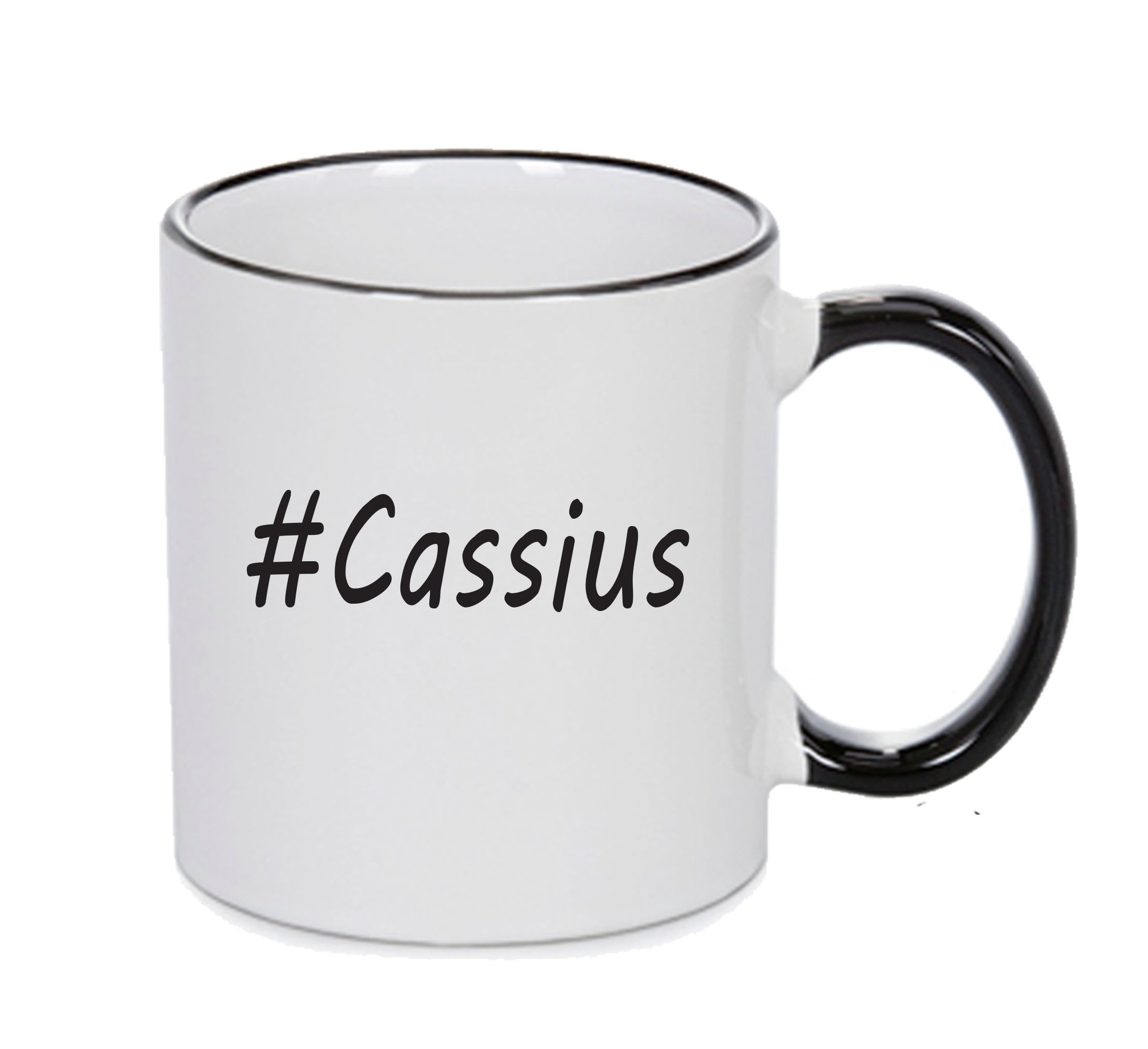 Personalised Your CUSTOM Name Cassius Printed Mug