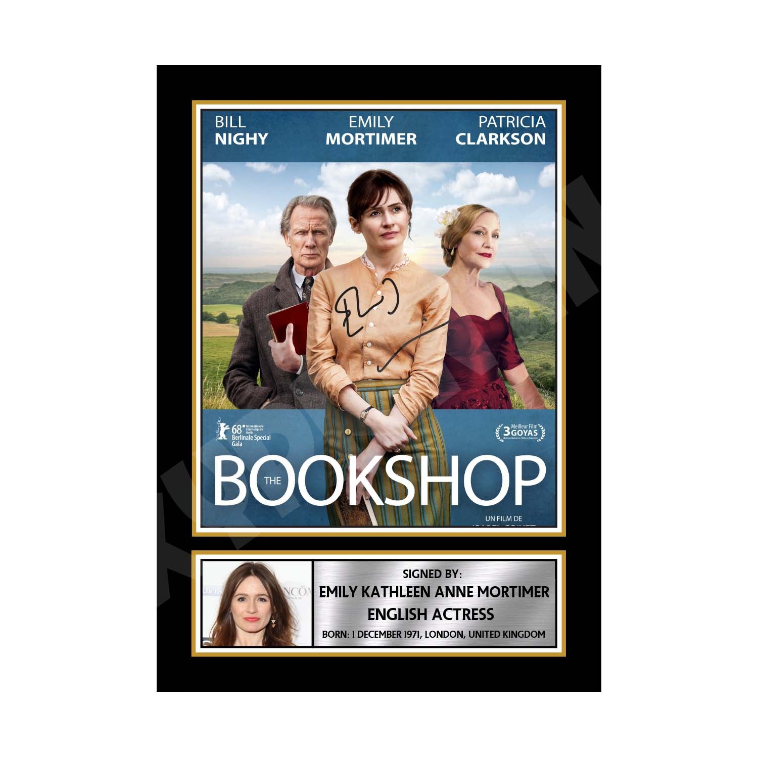 Emily Mortimer 1 Limited Edition Movie Signed Print