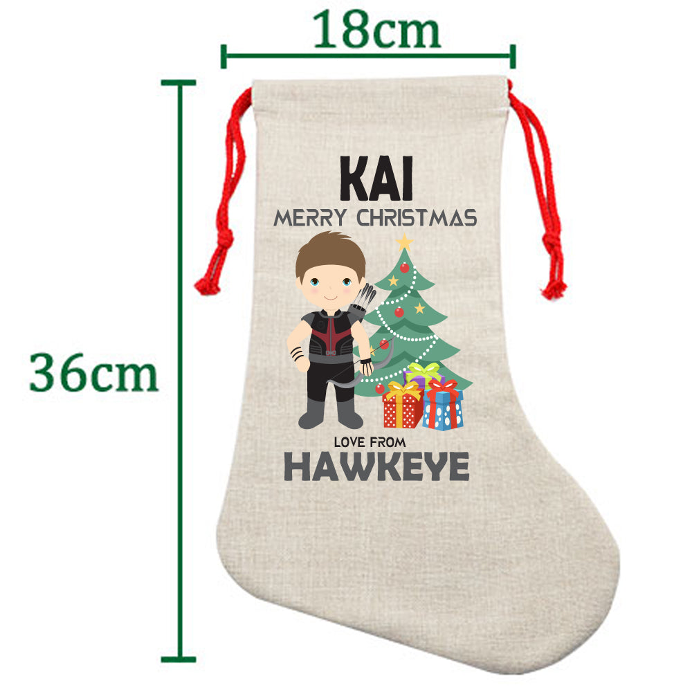 PERSONALISED Cartoon Inspired Super Hero Hawk Arrow KAI HIGH QUALITY L