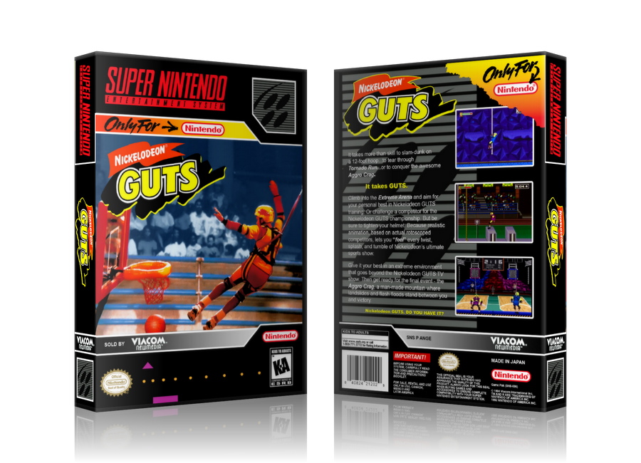 Nickelodeon Guts Snes