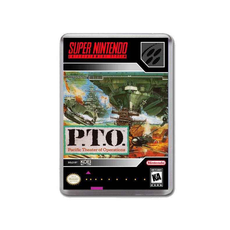 Pto - SNES GAME inspired Retro Gaming Magnet