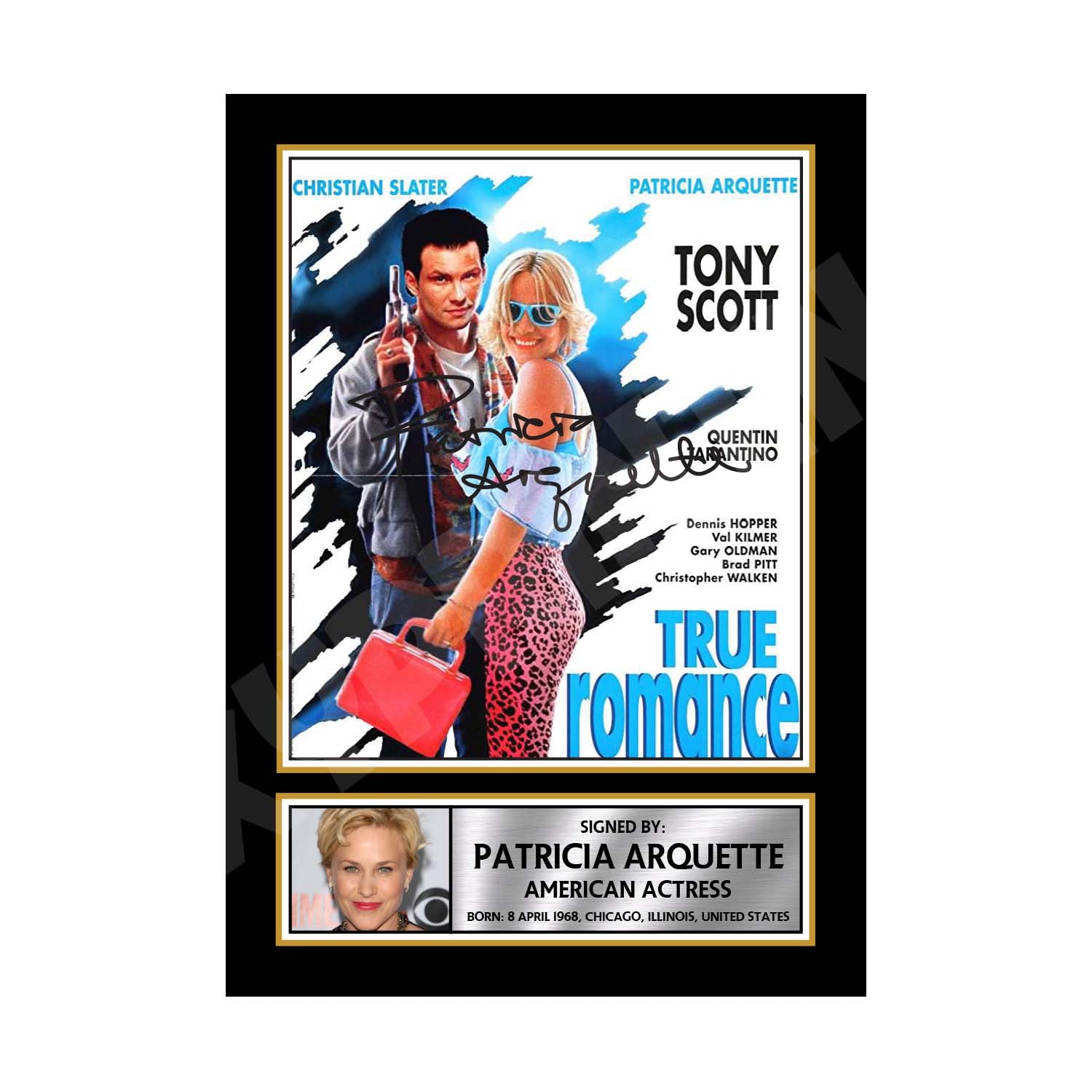 Patricia Arquette 3 Limited Edition Movie Signed Print