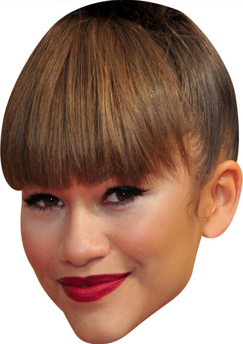 Zendaya MH 2017 TV Celebrity Face Mask Fancy Dress Cardboard Costume M