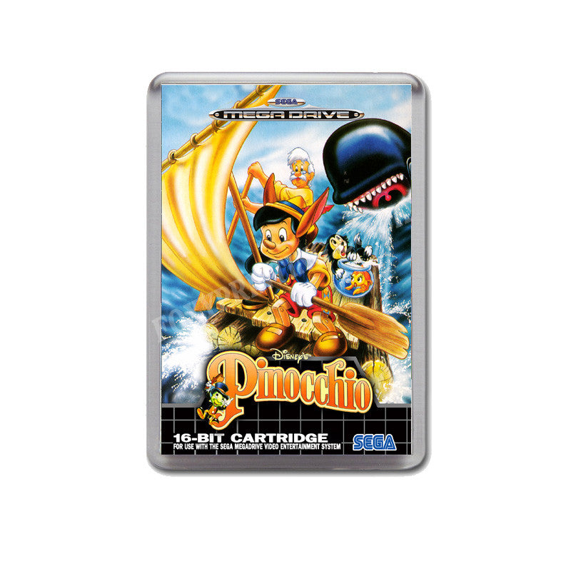 Pinocchio 2 Eu Game Style Inspired Sega Megadrive Retro Video Gaming M