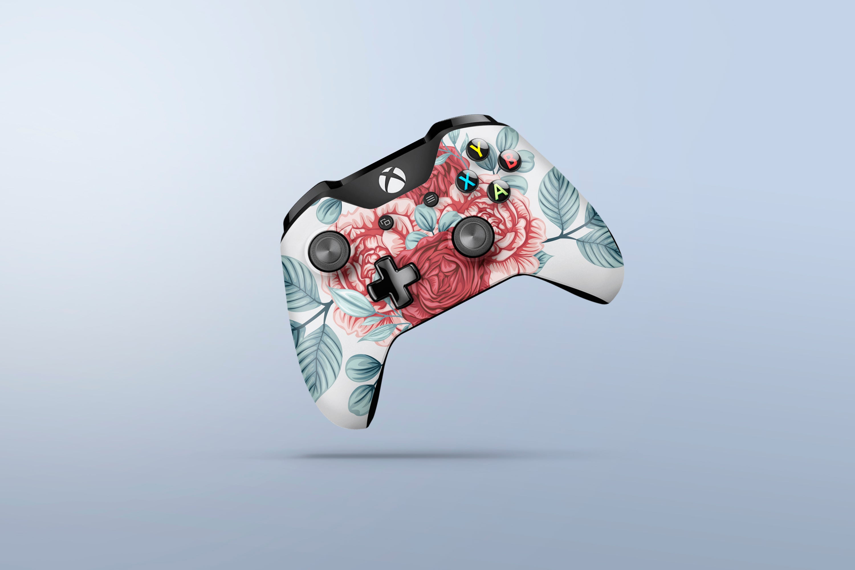 Xbox One Controller Sticker - Rose 3